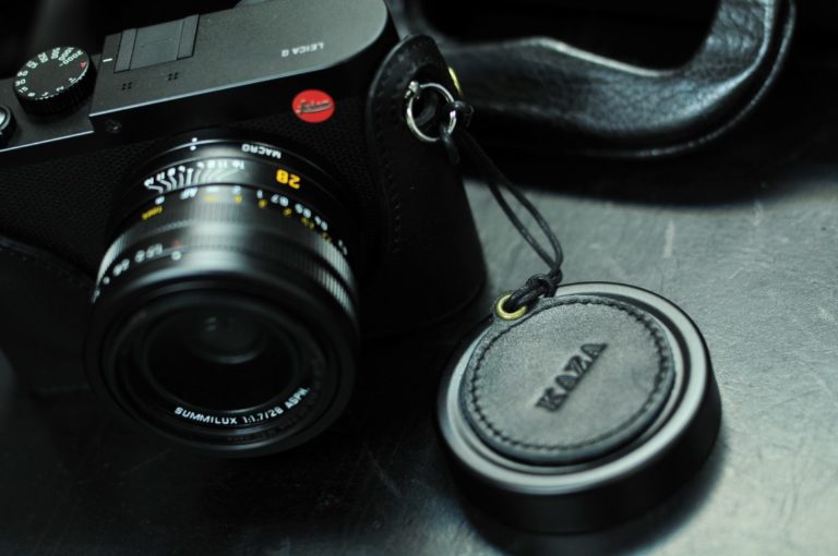 Order Leather Lens Cap Sticker | Small Leather Goods Online