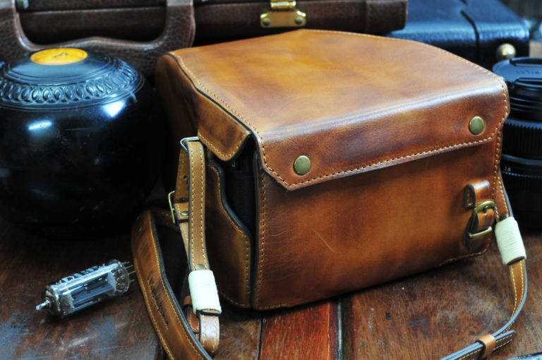 Fujifilm GFX50R Leather half Case | best protection for GFX50R